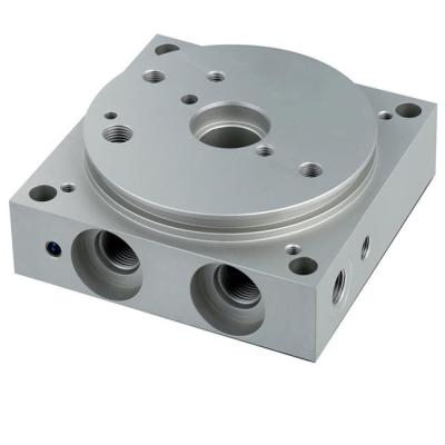 Cina Lavorare molteplice anodizzato di CNC del blocchetto della valvola idraulica in vendita