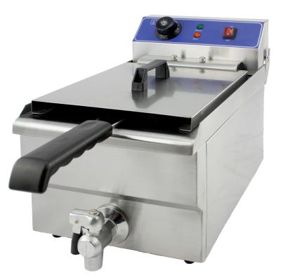 China CE Commercial Electric Fryer Table Top Deep Fryer Single Tank Fryer WF-131V for sale