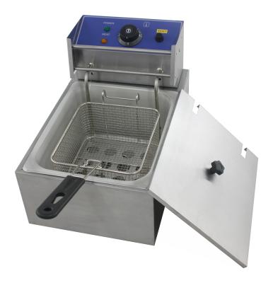 China CE Single Tank Electric Fryer Simple Fryer Chip Fryer For Restaurant Equipment Economic Fryer WF-101G for sale