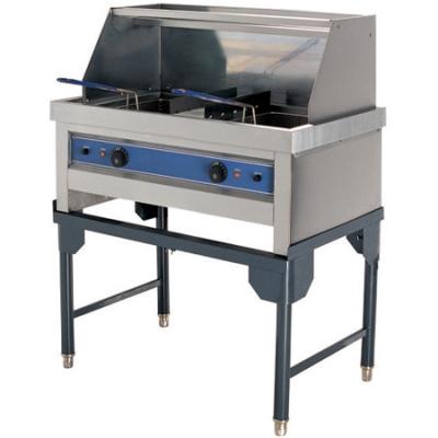 China CE Restaurant Equipment Commercial Cooking Equipment Commercial Deep Fryer with Shelf HEF-212 for sale