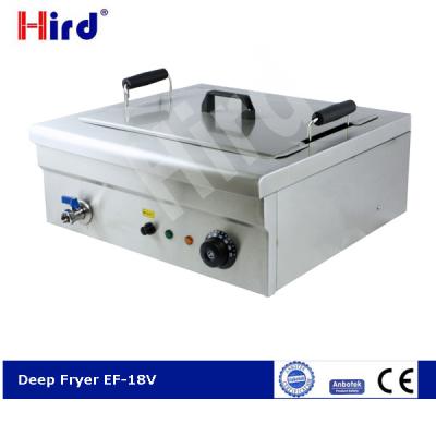 China CE Professional fryer fish fryers ACE table top fryer electric deep fryer cheap fryer with valve EF-18V for sale