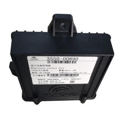 China Bus Parts Electronic Fan Control Accessory OEM No.3550-00890 for Yutong Higer Trucks for sale