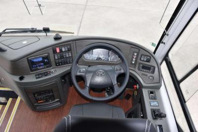 China RHD Right Hand Drive 50 Seats Diesel Bus with 6-8L Engine Capacity and Durable for sale