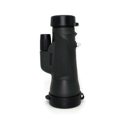 China Handheld Mobile Phone Telescope 12x50 Waterproof Monocular Adjustable Phone Holder for sale