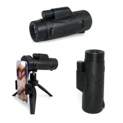 China High Magnification BAK4 Mobile Phone Monocular Telescope 10x42 12x50 for sale