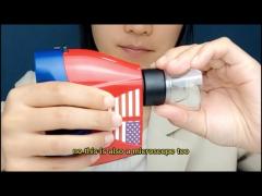 High Definition Round Focus Binoculars Telescope With Microscope Glass