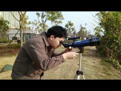 Blue 70mm Lens Astronomical Refractor Telescope 360mm Focal Length