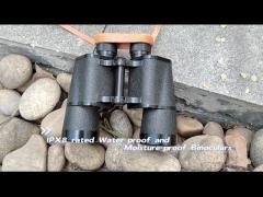 15X50 High Magnification Waterproof Binoculars Telescope Clear BAK4 Prism Types