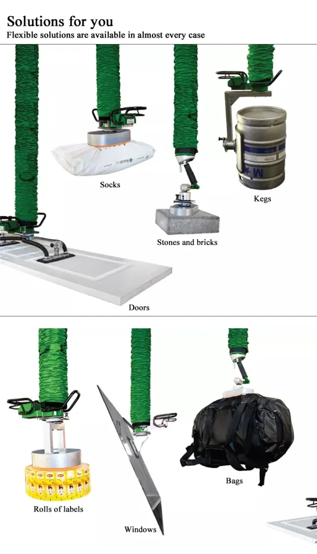CE Approved Suction Pad Lifter Carton Stack Box Lifting Device 30kg