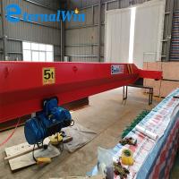 China Light Duty Single Girder Overhead Crane 1-20 Ton Capacity 7.5-22.5m Span for Industrial Cargo Lifting for sale