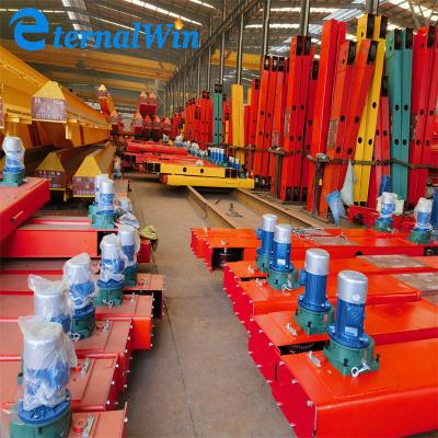 Cina Carroponte a doppia trave capacità 5t - 30t, altezza di sollevamento 5m - 20m e luce 5m - 30m in vendita