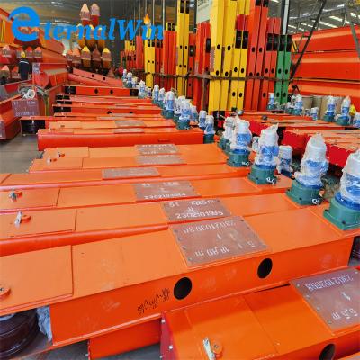 China Pendent Control Overhead Crane Machine Offering Customized Lift Height and Customized Speed Suitable for Heavy Industrial for sale