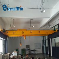 China European Workshop Single Double Beam Bridge Crane Double Hook 5 Ton Overhead Crane 380V for sale