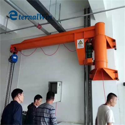 China Tailored Cantilever Crane Electric Jib Crane With Wire Rope Hoist Or Chain Hoist for sale