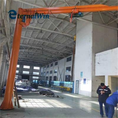 China 1500kg Capacity Jib Crane Customized Height Lift Height OEM ODM Customization Service Engineered for Material Handling for sale