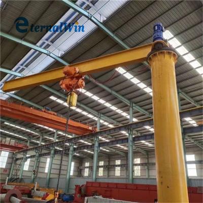 China Steel Jib Crane Featuring Chain Hoist Ideal for Industrial Environments Requiring and Easy to Operate Lifting Equipment for sale