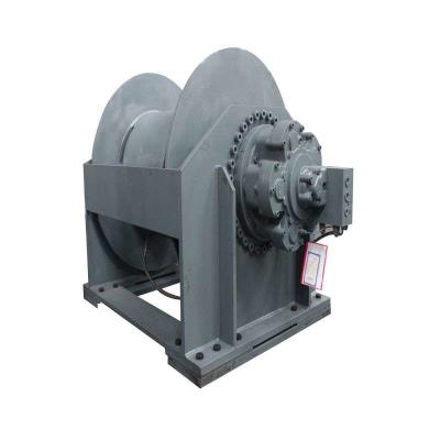 China Single Or Double Drum Hydraulic Winch For Anchor Shrimp Boat Fishing Net for sale