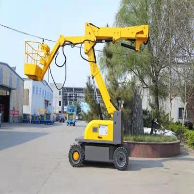 China Self Propelled Trailer Mounted Cherry Picker lift PLC Control System for sale