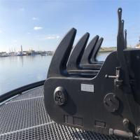 China 300 Ton Three Hook Quick Release Mooring Hook - 100mm Opening, 1000x500x200mm Size, BV/RMRS Certified for sale