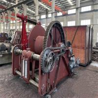 China Double Drum Marine Hydraulic Winch 40KN Pull with Pump Station Variable Anchor Winch for sale