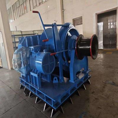 Cina 380V Electric Marine Winch 20m/Min 250m Wire Rope Ship Mooring Winch in vendita