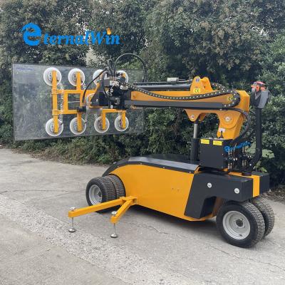 China Eternalwin 800kg 600kg Vacuum Glass Lifter Rough Terrain for sale