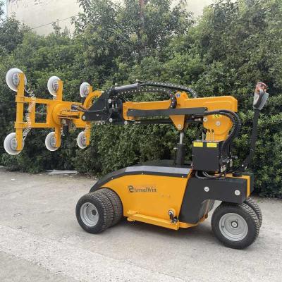 China 500kg 800kg Electric Rotating Battery  Suction Cup Robot Glass Vacuum Lifter for sale