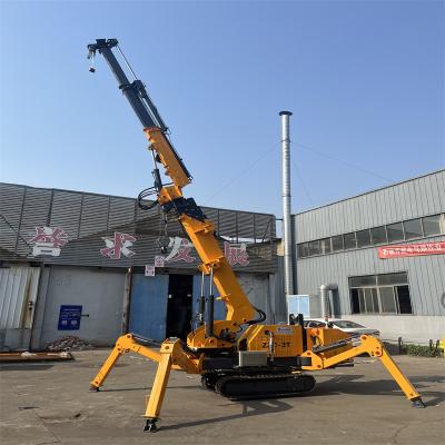 Chine Electric And Diesel Power Spider Crawler Crane Customized 2500kg à vendre