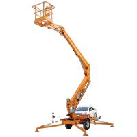 China PLC Control Electric Lifting Platform Scissor Boom Lifter Custom Load Capacity 500kg for sale