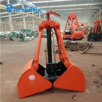 China Crane Grab 2T-20T Capacity Remote Control Hydraulic Grab for -20C to 50C for sale
