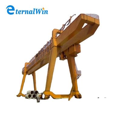 China Capacity Gantry Crane With 1-50ton Load Wide Span 7.5-30m 3 Phase 380V Power Source for sale