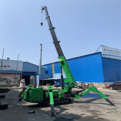 China 3-12 Ton Smart Spider Crane with Telescopic Boom for sale