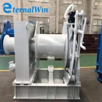 China Marine Hydraulic Winch 1-75ton Custom Rope Capacity Winch Speed for sale