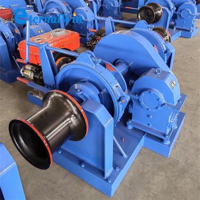 Customized Capacity 1-75ton Metal Steel Marine Winch with Variable Winch Speed