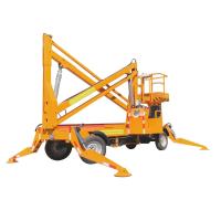 China Electric Scissor Lift Platform PLC Control Custom Height 500kg Load Anti Slip for sale