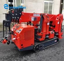 Customizable 3 Ton Spider Crane With Telescopic Boom And Dual Power Source Options