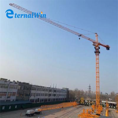 China Aanpassing van vaste Qtz torencranes Qtd Luffing Tower Crane voor de bouw Te koop