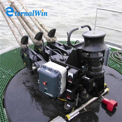 China 100t Triple Hook Electric Quick Release Mooring Towing Hook Voor Marine Dock Te koop