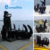 China Electric Double Hook Quick Release Mooring Hook 45-125 Ton with Control System for sale