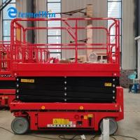 China AC/DC Powered Electric Scissor Lift Platform Customizable Load Capacity and Lifting Height for sale
