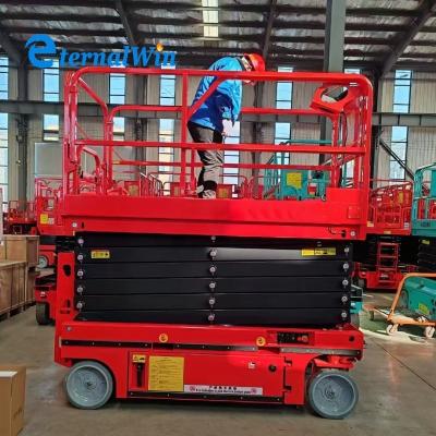 中国 PLC制御システムとAC/DC電源を備えた、スムーズな操作のための安全非常停止ボタン付き電動リフティングプラットフォーム 販売のため
