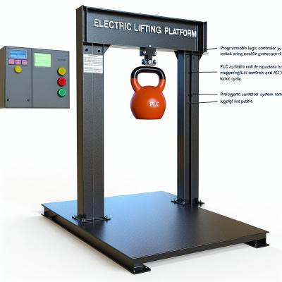 中国 PLC制御システムとAC/DC電源を備えた、スムーズな操作のための安全非常停止ボタン付き電動リフティングプラットフォーム 販売のため