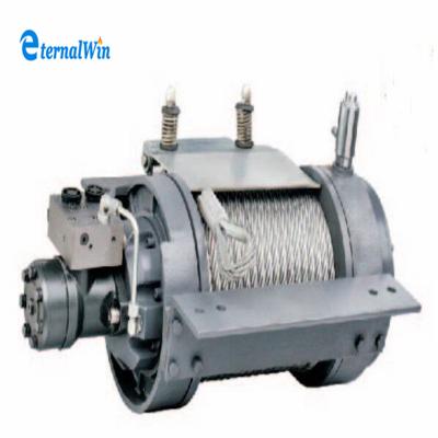 China Marine Hydraulic Winch 20-80kn Load Electric Manual Control for sale