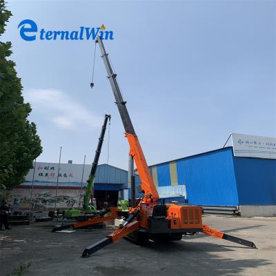Китай 360-градусный угол поворота 5 тонн пауковый кран для максимальной грузоподъемности и точности продается