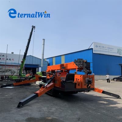 Китай Подъемная способность 3 тонны паукообразный кран рабочая масса 2,8 тонны Максимальный рабочий радиус 11 М продается