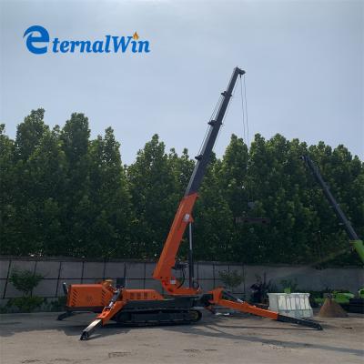 Китай Подъемная способность 3 тонны паукообразный кран рабочая масса 2,8 тонны Максимальный рабочий радиус 11 М продается