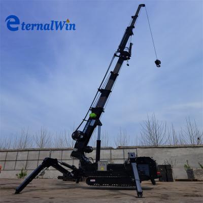 China Diesel-Spider-Raupenkran 21 Meter maximale Hubhöhe, ferngesteuert und dieselbetrieben zu verkaufen