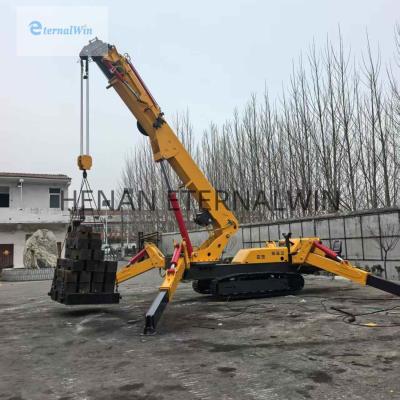 Китай 3-тонный гусеничный паукообразный кран для узких строительных пространств продается