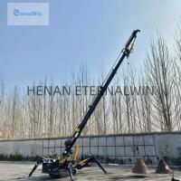 China Eternalwin 3-12 Ton Remote Control Spider Crawler Crane 32m Height for Construction for sale