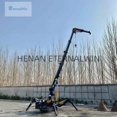 Cina Mini gru a ragno 10 tonnellate Capacità di sollevamento Energia elettrica diesel in vendita